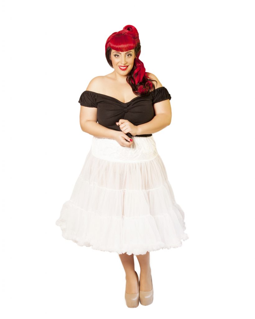 Long White Petticoat - Cybershop Australia