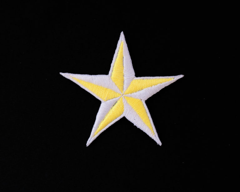Yellow Star Patch - Cybershop Australia