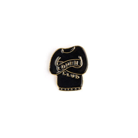 Loner Club Shirt Enamel Pin - #297 - Cybershop Australia