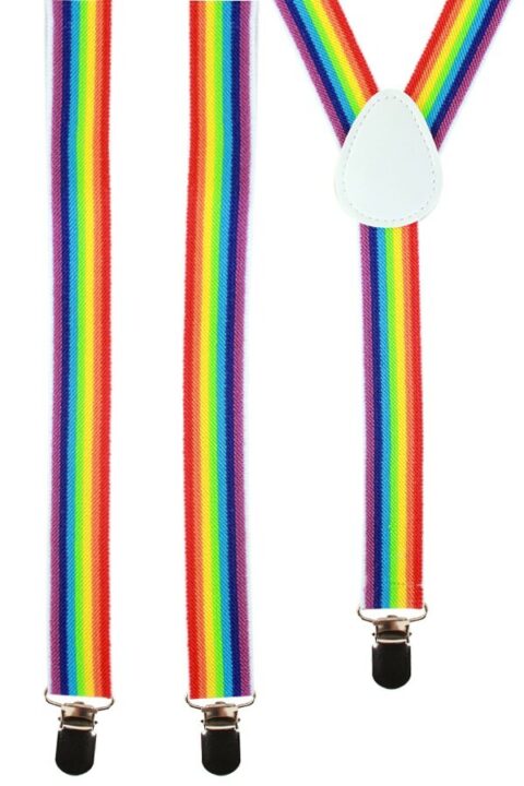 Rainbow Suspenders - Cybershop Australia